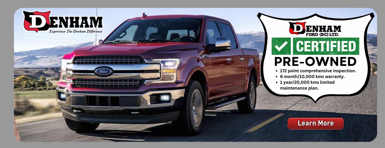 Denham Ford (B.C.) Ltd. - New & Pre-Owned Ford Cars, Trucks, & SUVs