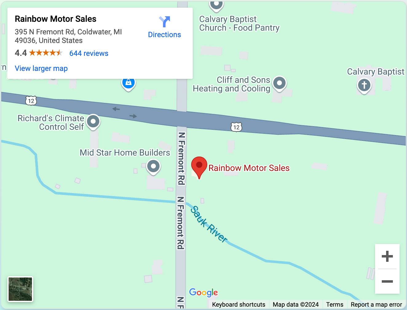 Used Cars for Sale in Coldwater, Michigan | Rainbow Motor Sales